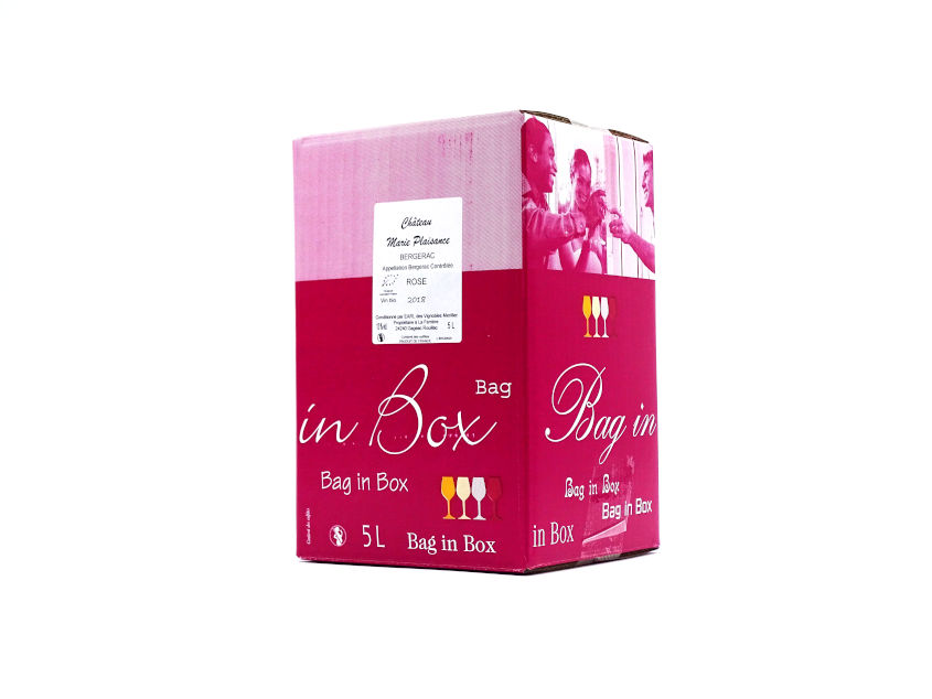 Bib vin rose aop - Maisons des vins